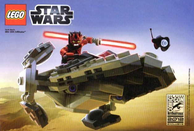 Every LEGO Star Wars Sith Infiltrator, from 1999 to 2024