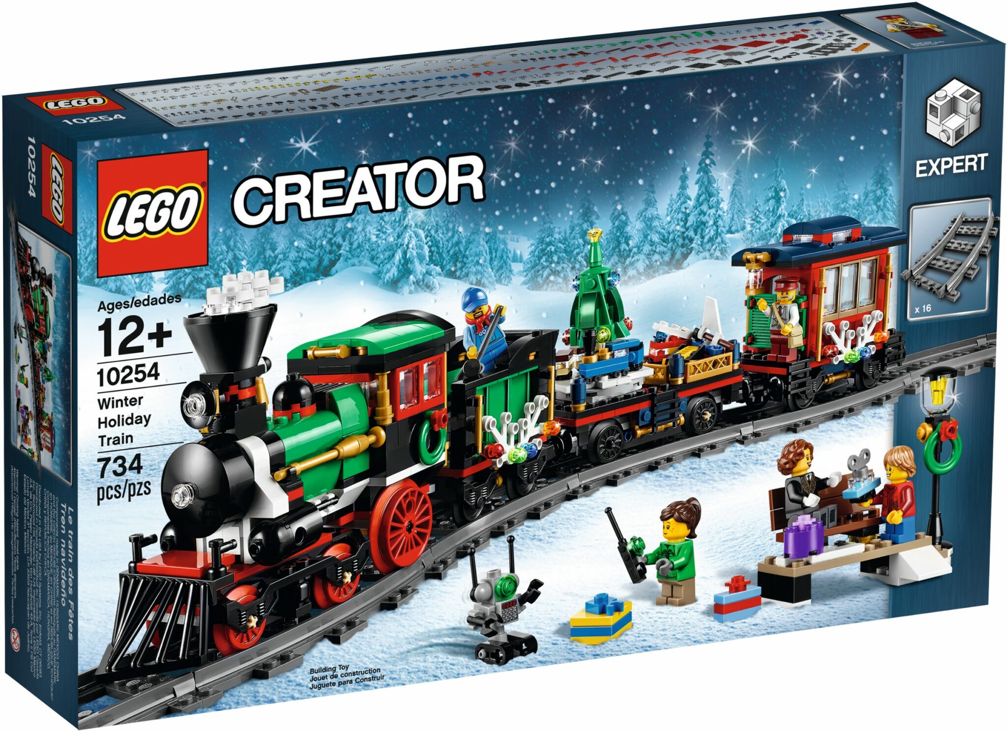 LEGO Winter Village 2025 set rumoured to be a new train