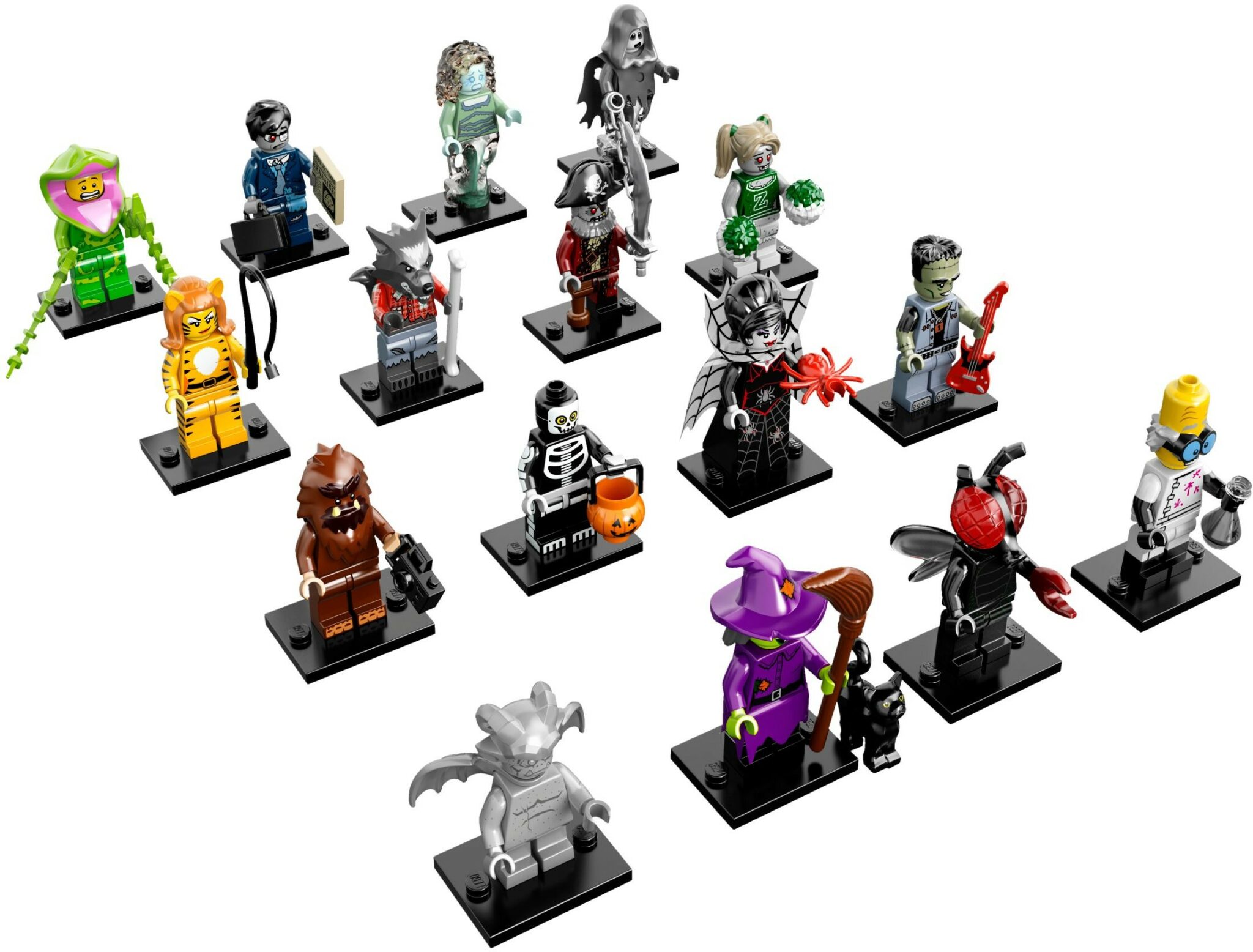 Every original, themed LEGO minifigure series to date