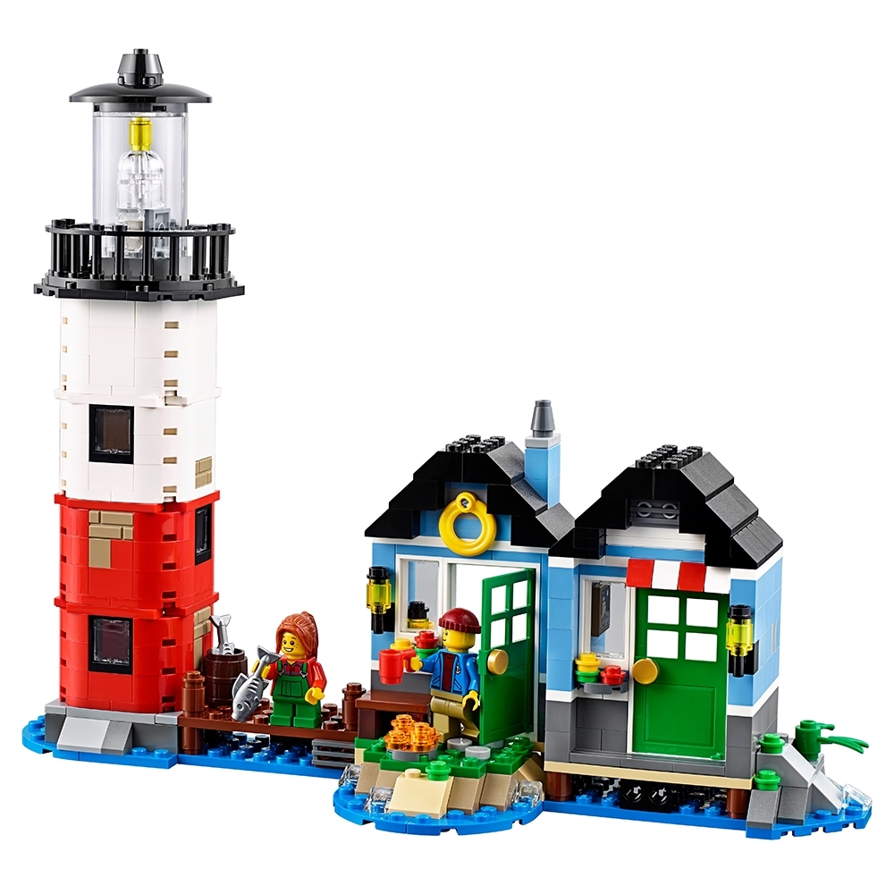 LEGO lighthouses are surprisingly innovative