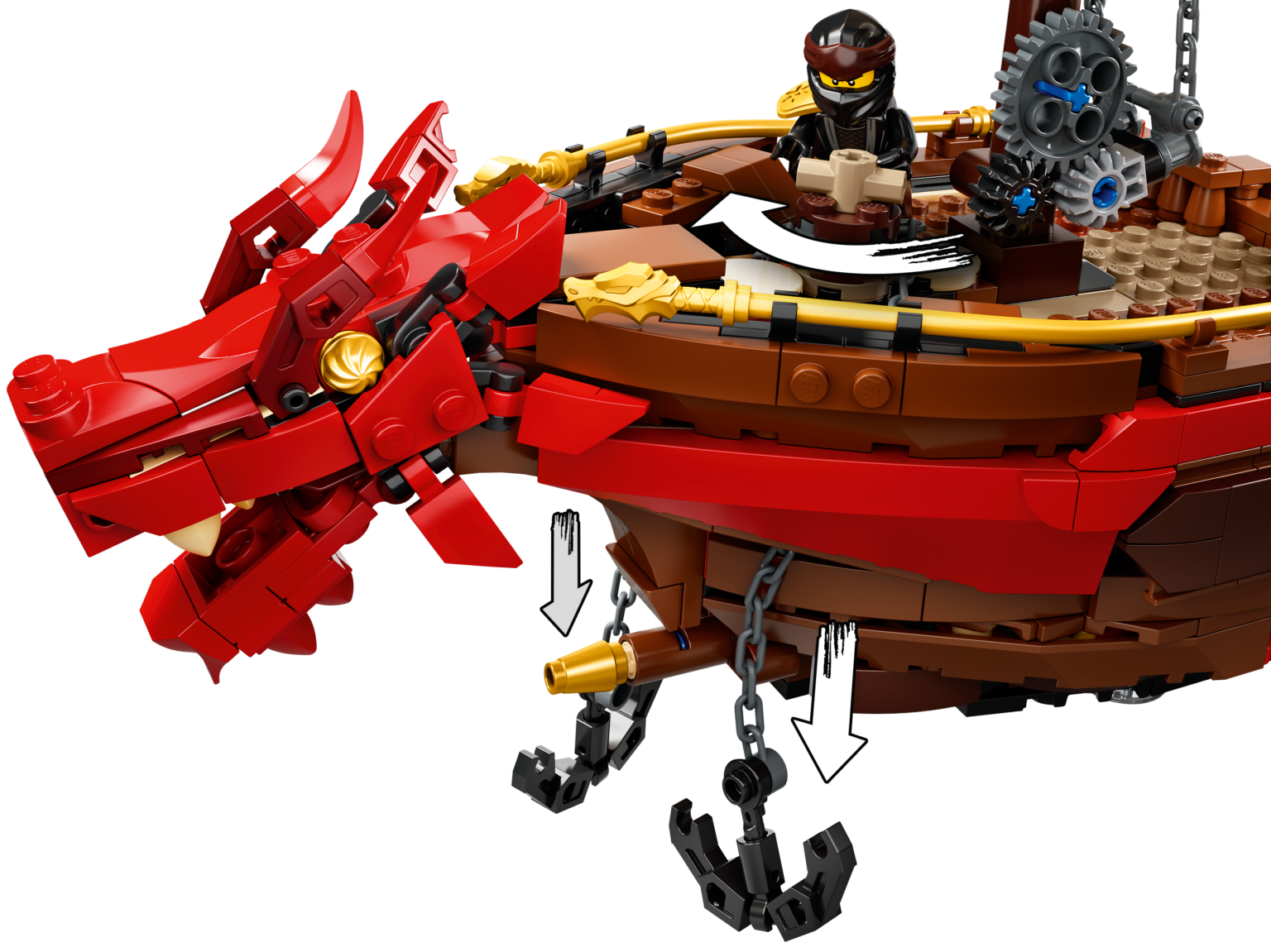Comparing every LEGO NINJAGO Destiny’s Bounty set