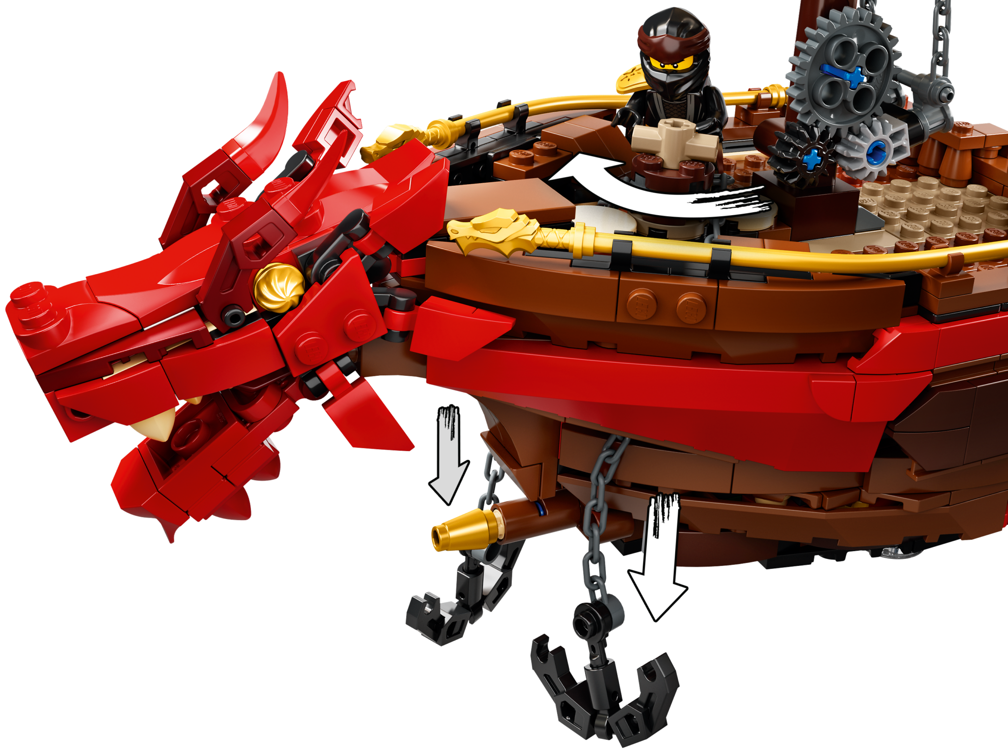 Comparing every LEGO NINJAGO Destiny’s Bounty set