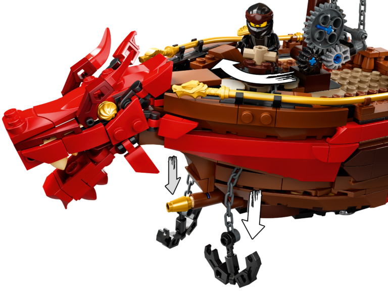 Comparing every LEGO NINJAGO Destiny’s Bounty set