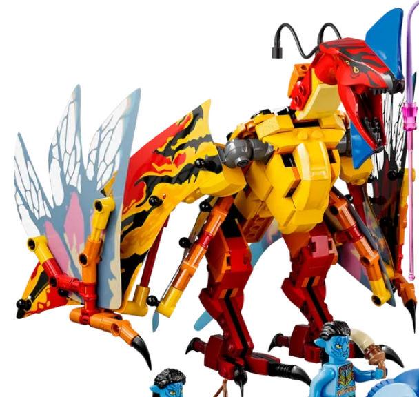 The four brick-built beasts of LEGO Avatar