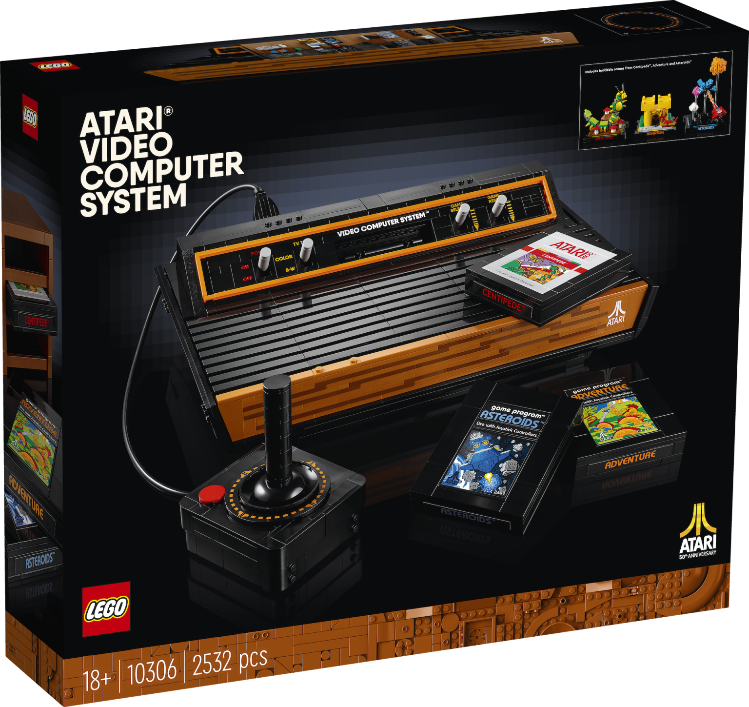 Деформація у 80-ті зі знижкою 10% на LEGO Icons 10306 Atari 2600
