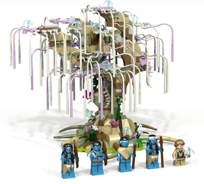 The LEGO Avatar sets look similar to these Ideas projects