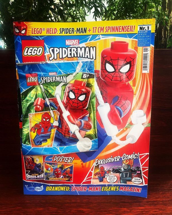 LEGO Spider-Man magazine debuts with minifig nobody needs