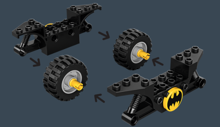 Full description LEGO DC 76220 Batman versus Harley Quinn