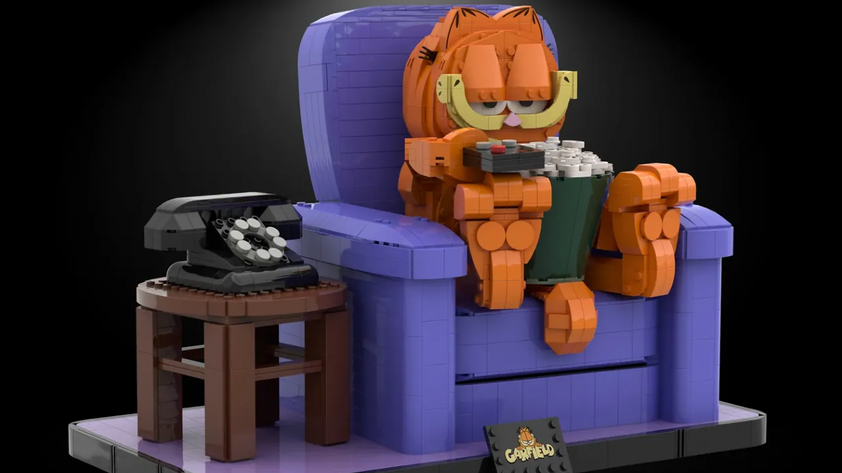Garfield – 2-in-1 hits 10,000 supporters on LEGO Ideas