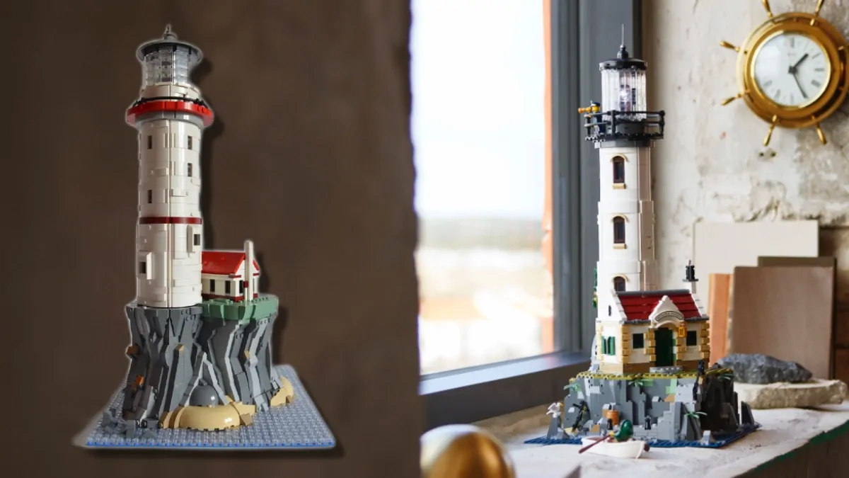 Why LEGO Ideas 21335 Motorised Lighthouse changed to minifigure scale