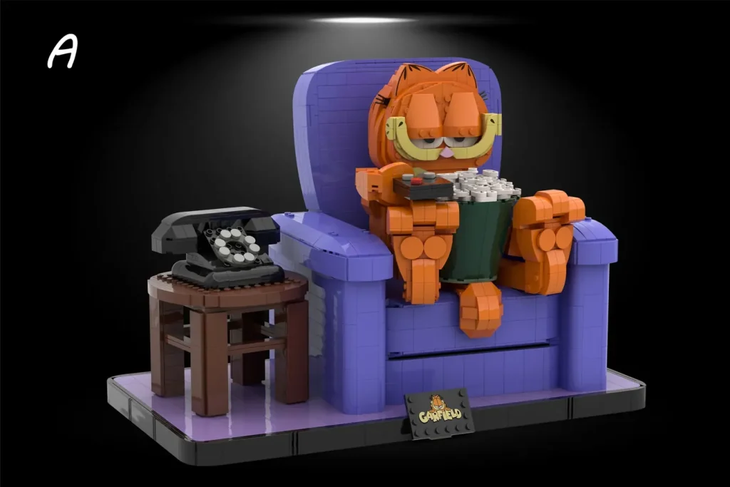 Garfield – 2-in-1 hits 10,000 supporters on LEGO Ideas