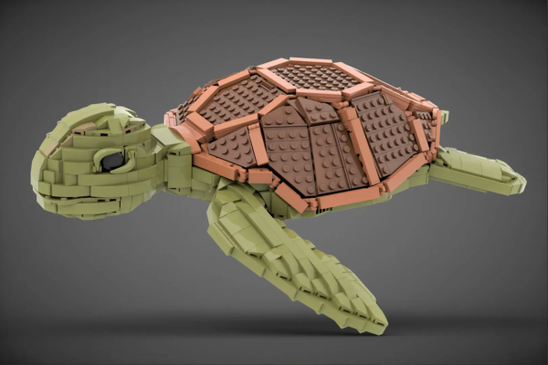 LEGO Ideas UCS Sea Turtle combines nature with a galaxy far, far away