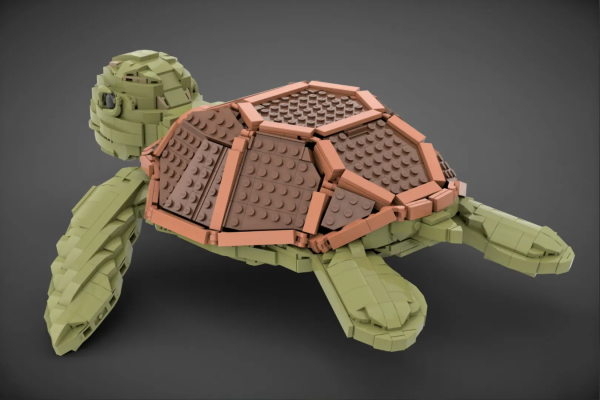 LEGO Ideas UCS Sea Turtle combines nature with a galaxy far, far away