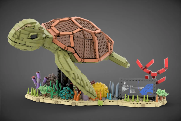 LEGO Ideas UCS Sea Turtle combines nature with a galaxy far, far away