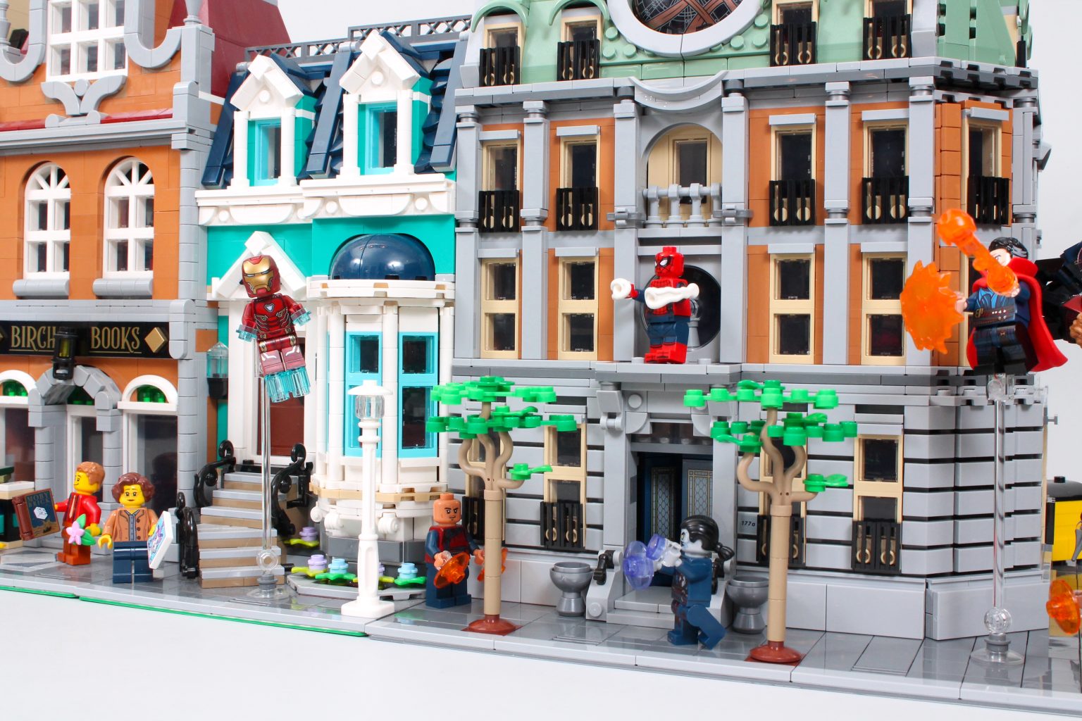 LEGO Marvel 76218 Sanctum Sanctorum with modular buildings