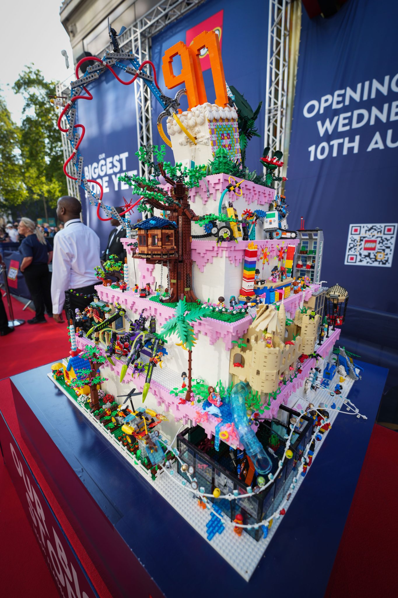 Inside the grand re-opening of the world’s largest LEGO store