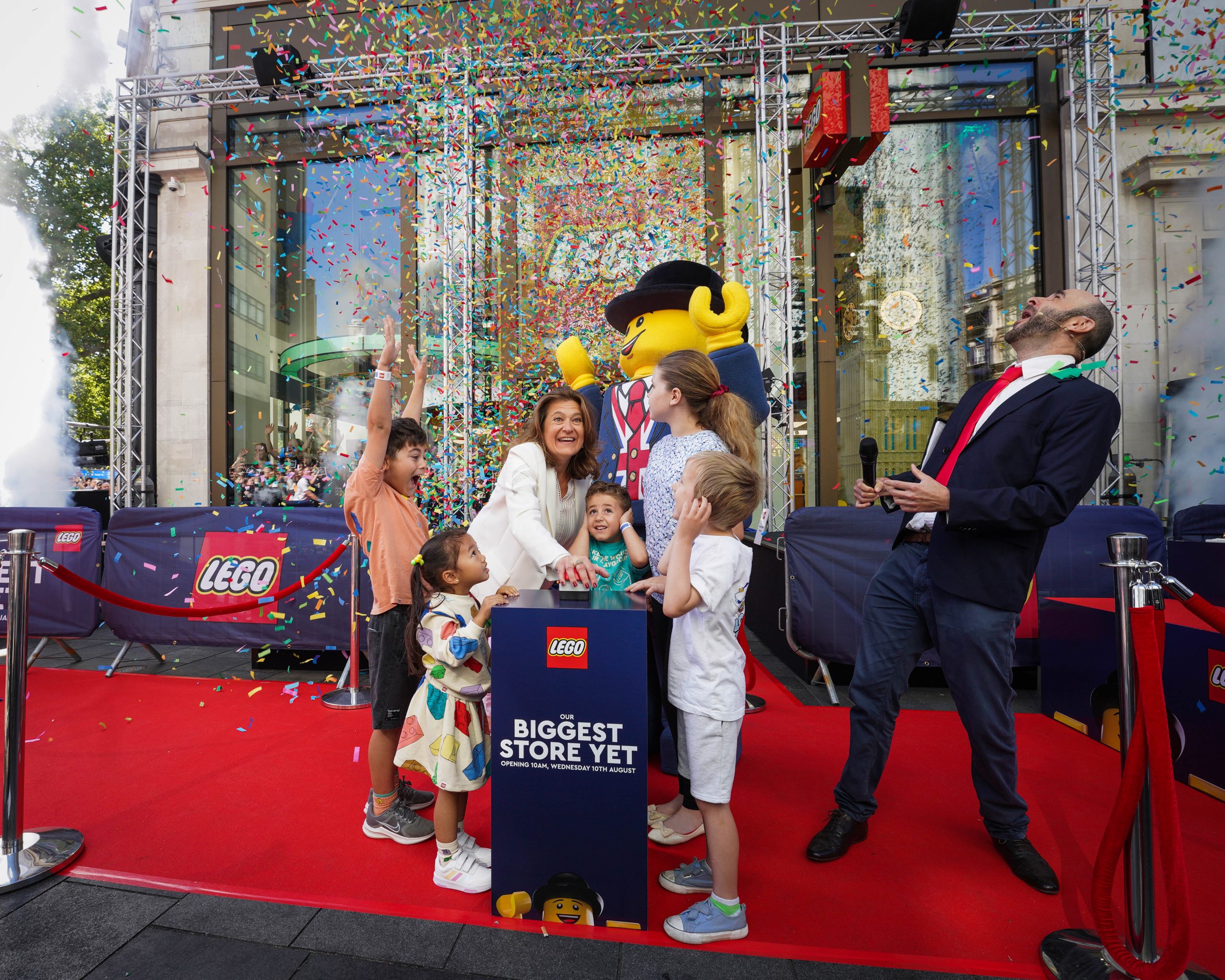 Inside the grand re-opening of the world’s largest LEGO store