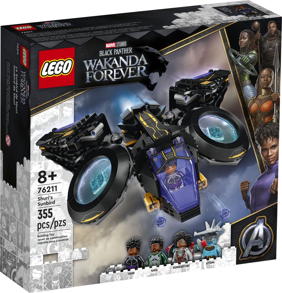 LEGO Black Panther: Wakanda Forever sets listed on LEGO.com