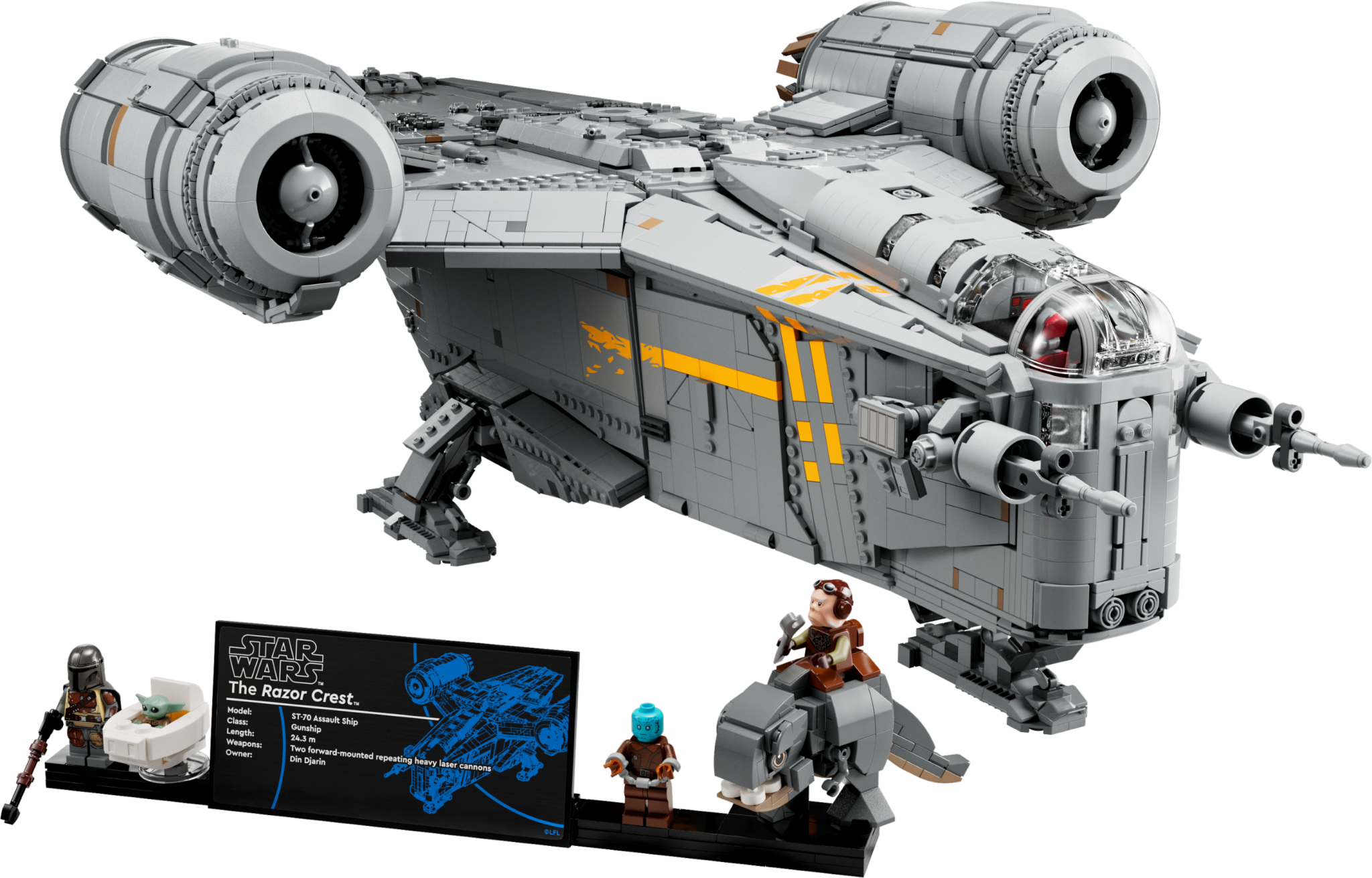 There’s a LEGO Star Wars Razor Crest for every size and price point