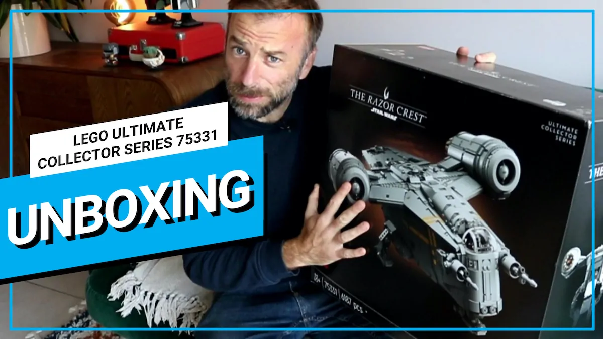 VIDEO: Unboxing LEGO Star Wars UCS 75331 The Razor Crest