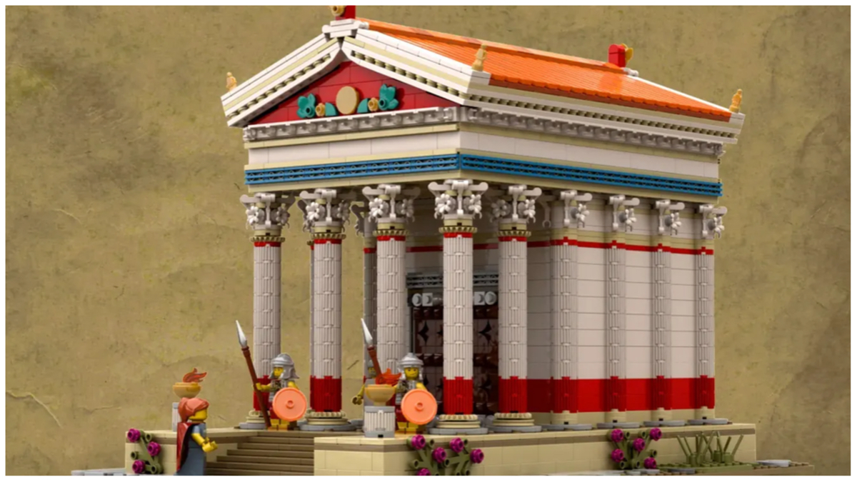 Back to the Past as Roman Temple gets 10k LEGO Ideas votes