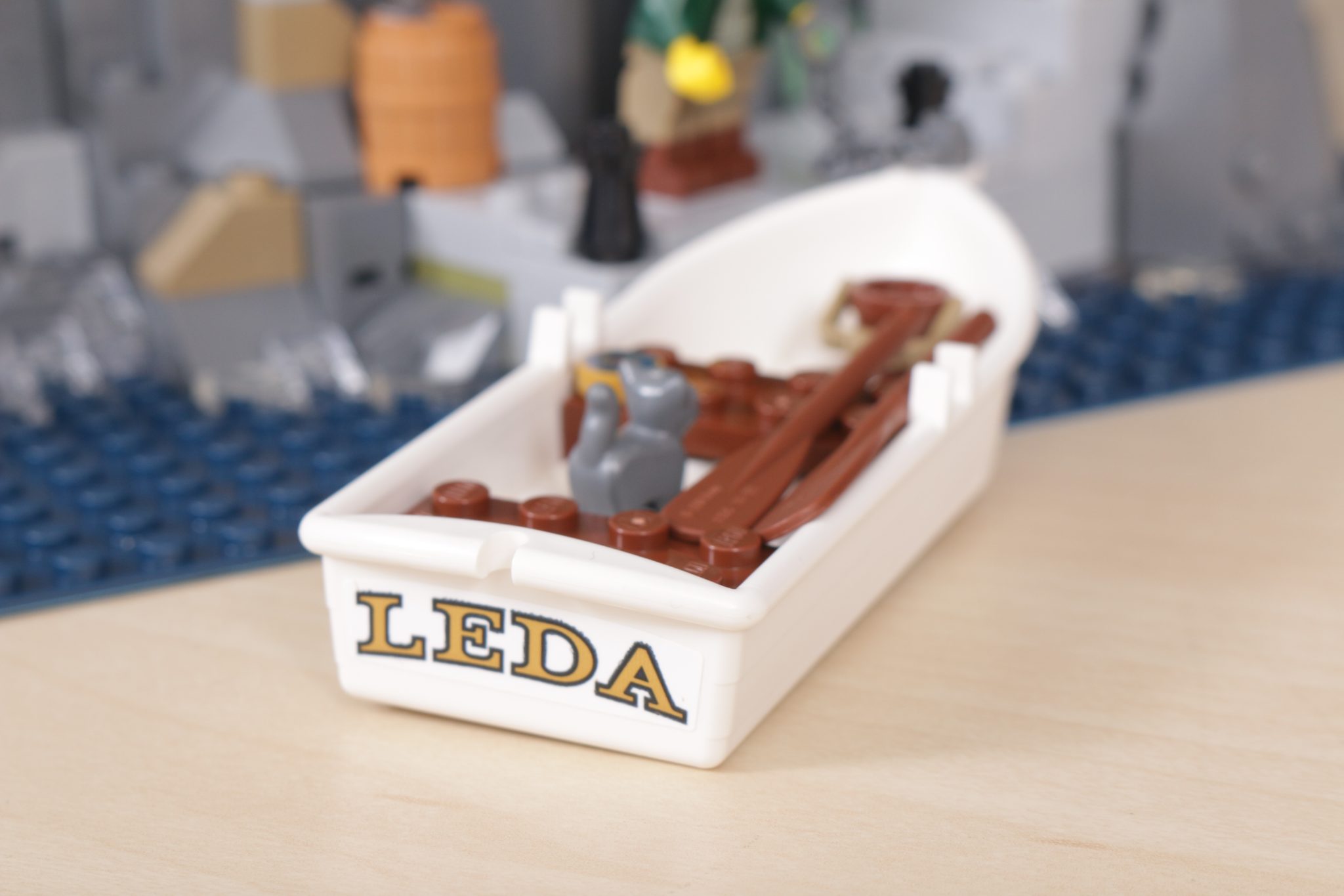 The mystery of LEGO's new rowboat remains unsolved