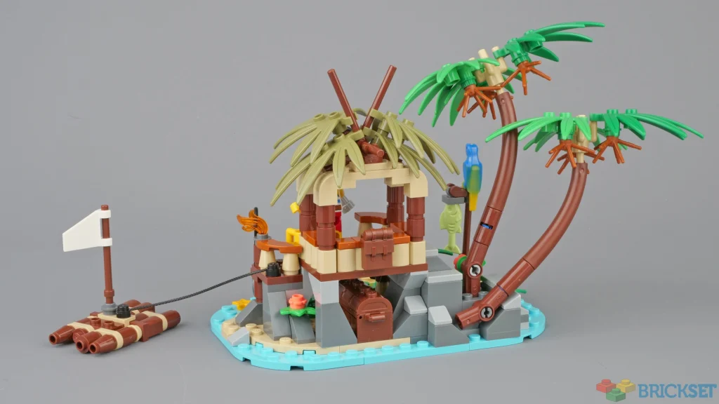First look at LEGO Ideas 40566 Ray the Castaway free gift