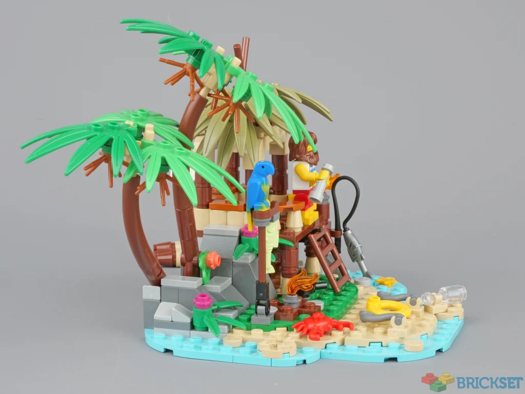 First look at LEGO Ideas 40566 Ray the Castaway free gift