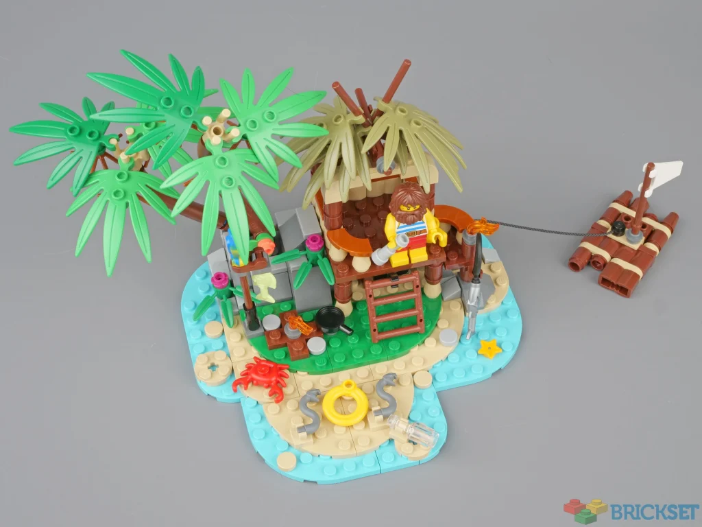 First look at LEGO Ideas 40566 Ray the Castaway free gift