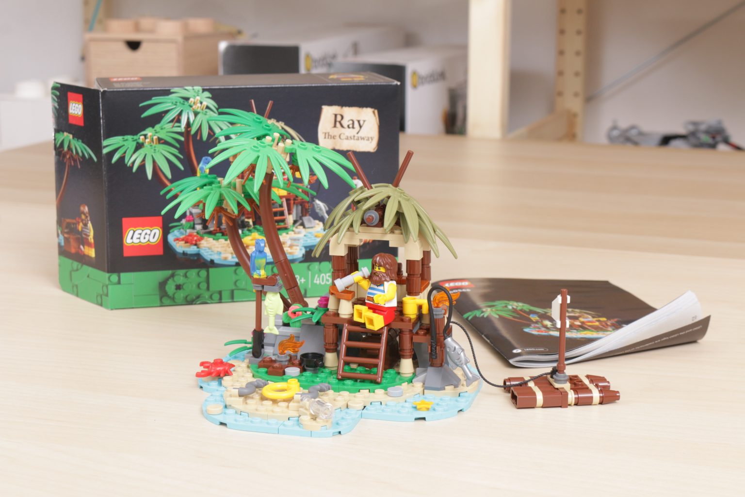 LEGO Ideas 40566 Ray the Castaway gift-with-purchase review