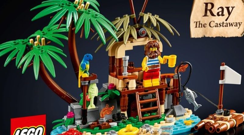 LEGO Ideas 40566 Ray the Castaway is strikingly similar to original project
