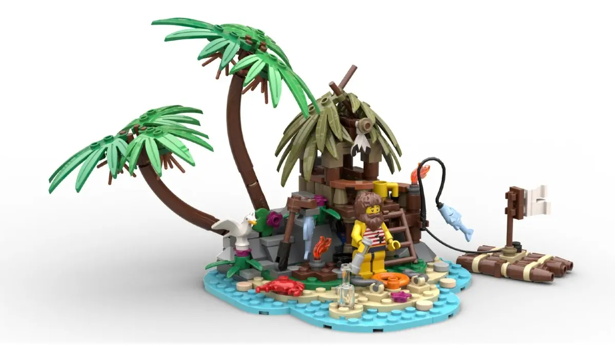 LEGO Ideas Ray the Castaway GWP rumoured for October 2022