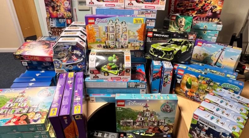 Three men sentenced for stealing LEGO worth more than £4,000