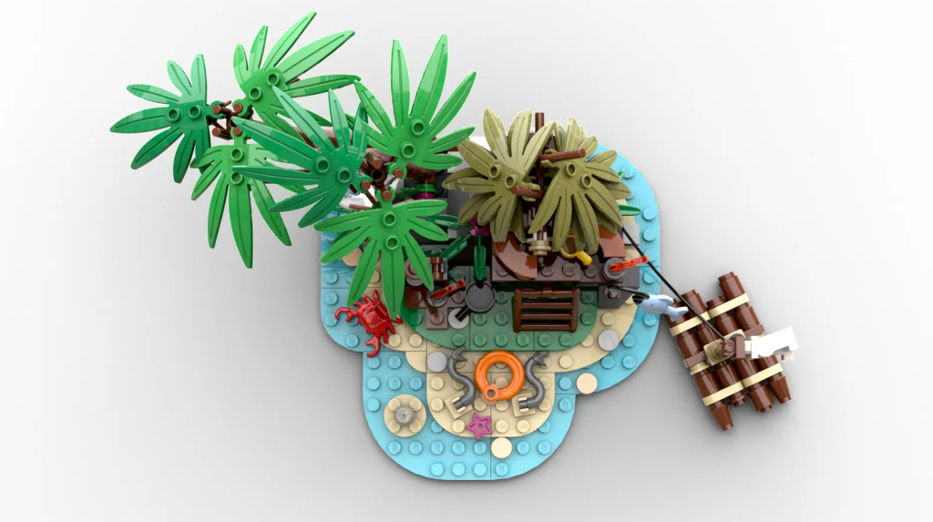LEGO Ideas Ray the Castaway GWP rumoured for October 2022