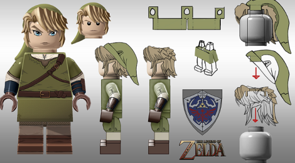 Every rejected LEGO Ideas The Legend of Zelda project