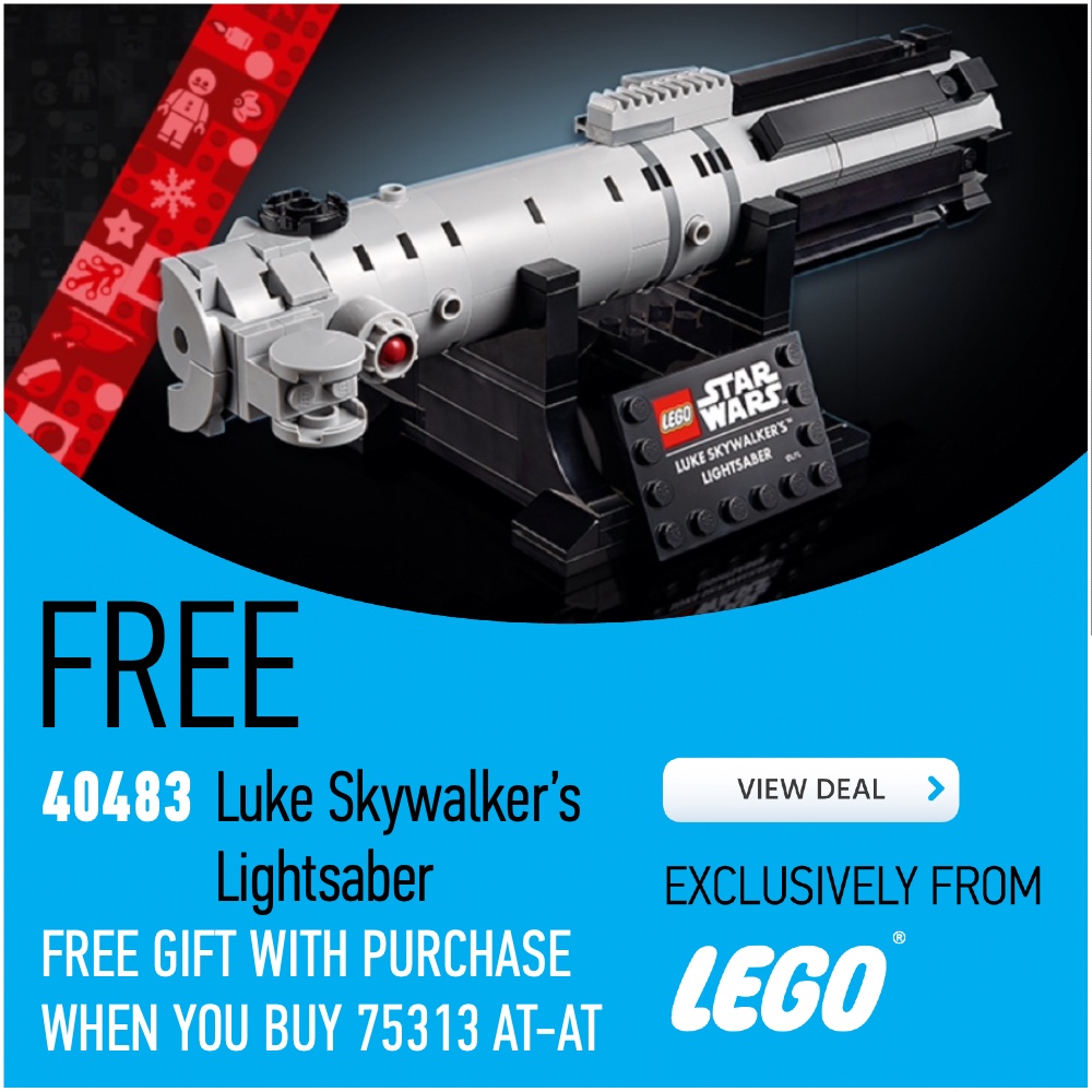 LEGO sale ends, but two free gifts are available now