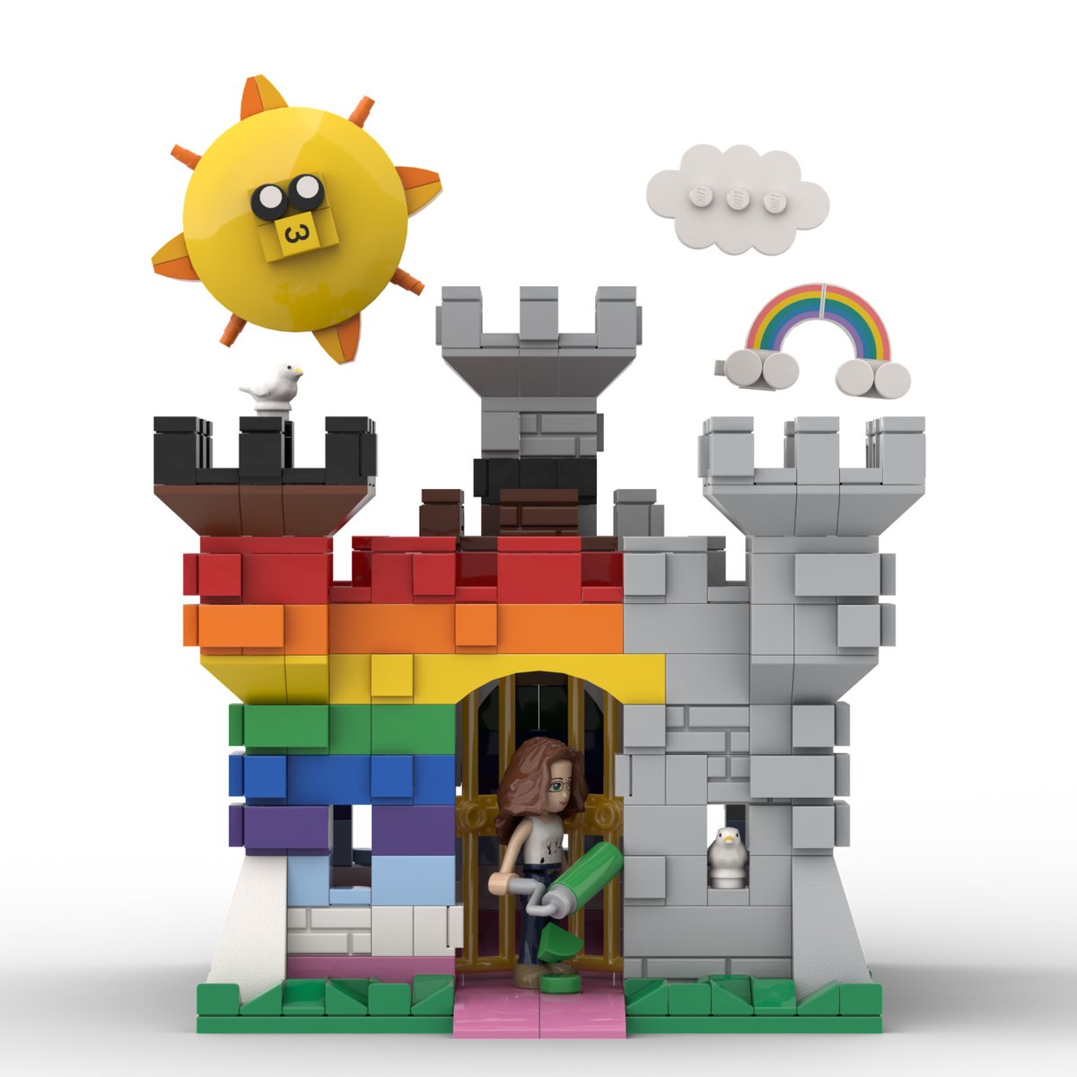 LEGO updates AtoZofAwesome to celebrate Coming Out Day