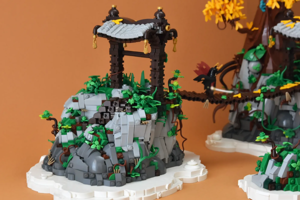 Golden Clifftop Temple gains 10K supporters on LEGO Ideas