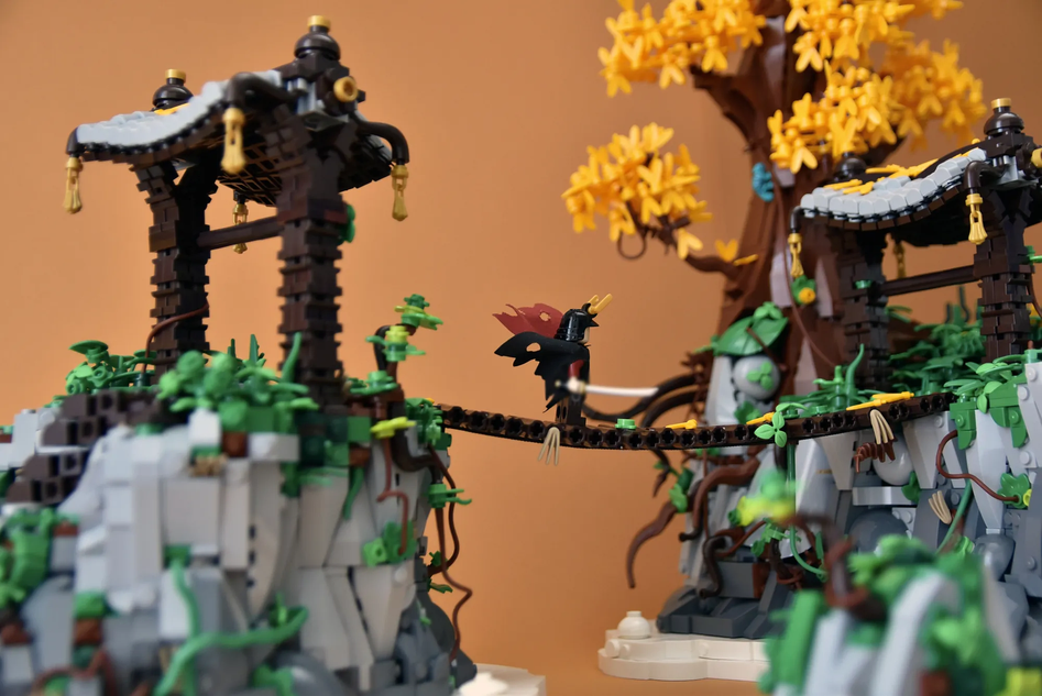 Golden Clifftop Temple gains 10K supporters on LEGO Ideas