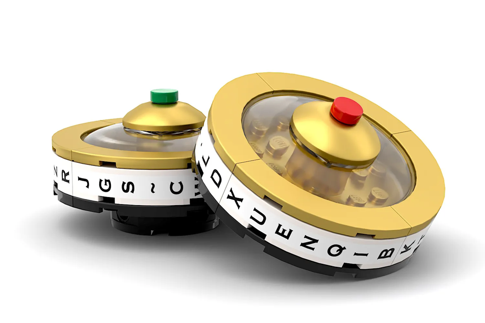 Crack the code with the Cipher Machine on LEGO Ideas