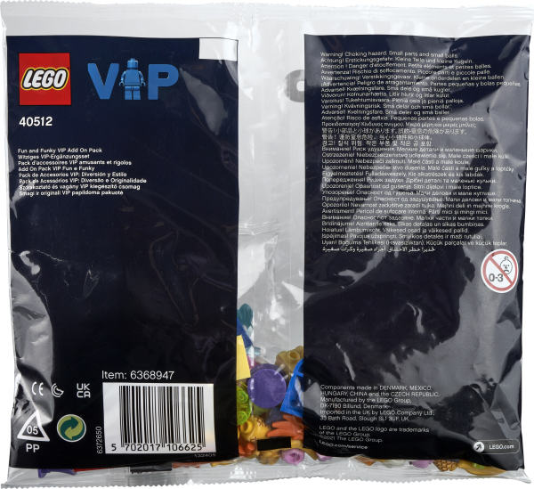 LEGO 40512 Fun and Funky VIP Add On Pack GWP confirmed