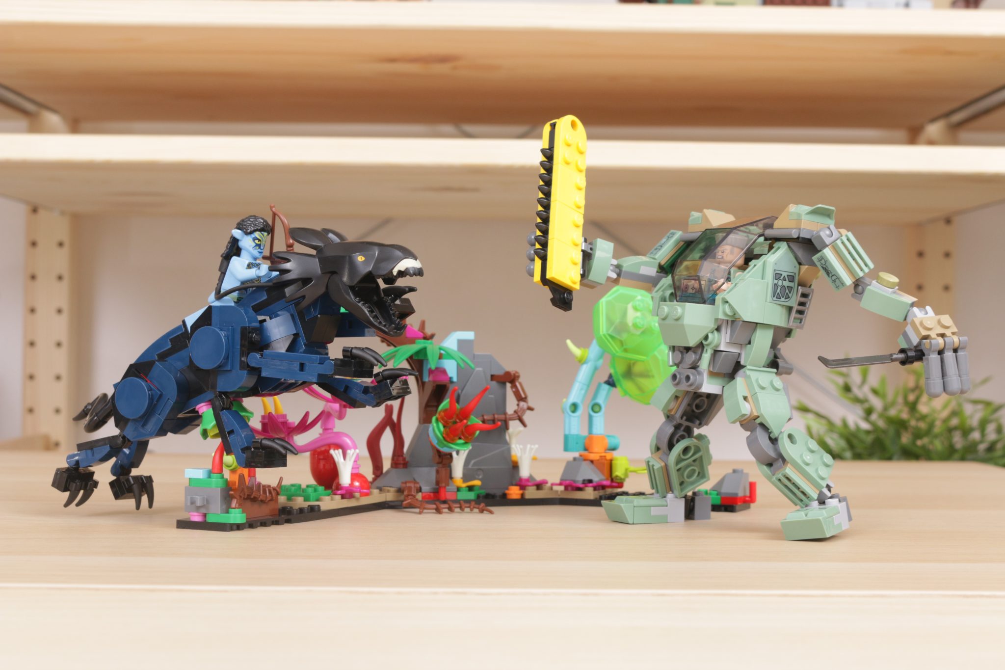 LEGO Avatar 75571 Neytiri & Thanator vs. AMP Suit Quaritch