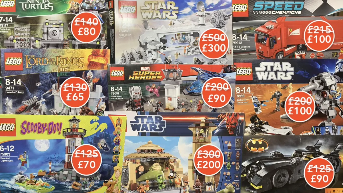 Come say hello to Brick Fanatics and buy my rare LEGO sets