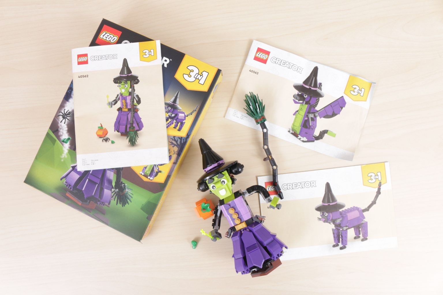 LEGO Creator 3-in-1 40562 Mystic Witch unveiled