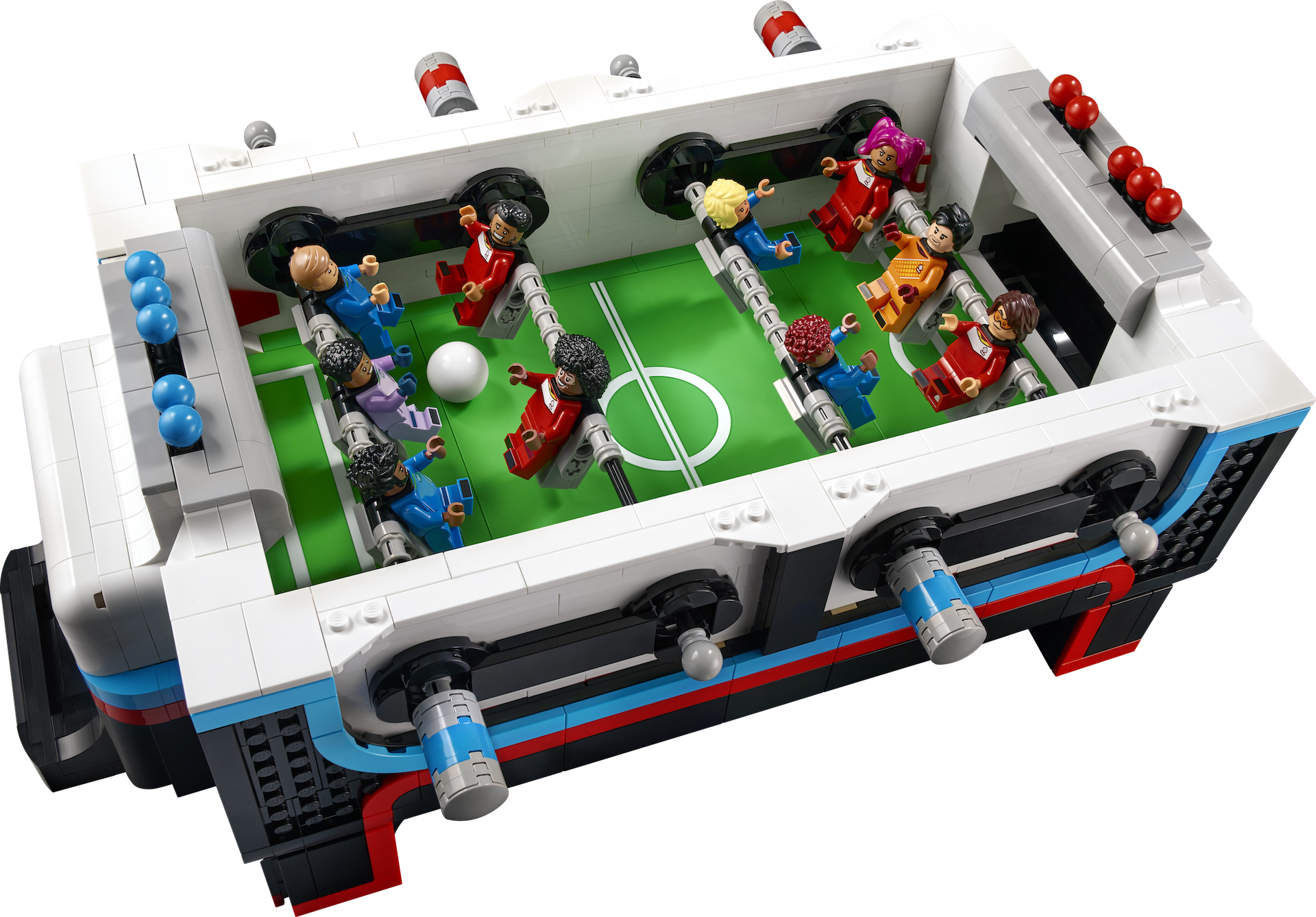 Changes between LEGO 21337 Table Football and original idea