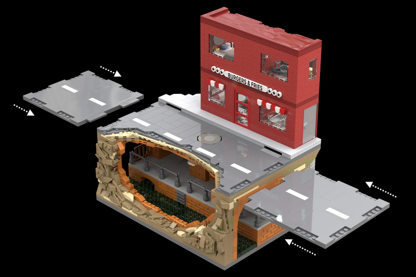 10K people vote for LEGO set recreating reality of sewage