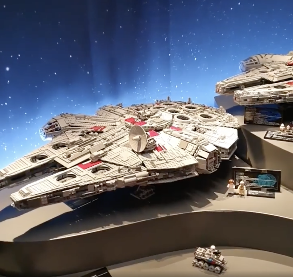 LEGO shares rare glimpse inside its secret Star Wars room