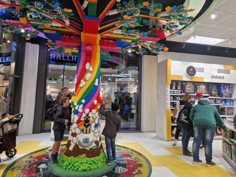 Inside LEGO Store Munich Zentrum, now the biggest in Germany