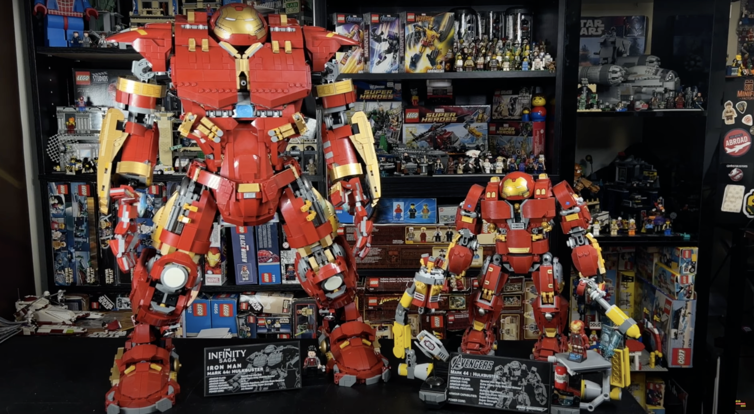 See LEGO Marvel 76210 76105 Hulkbusters side by side