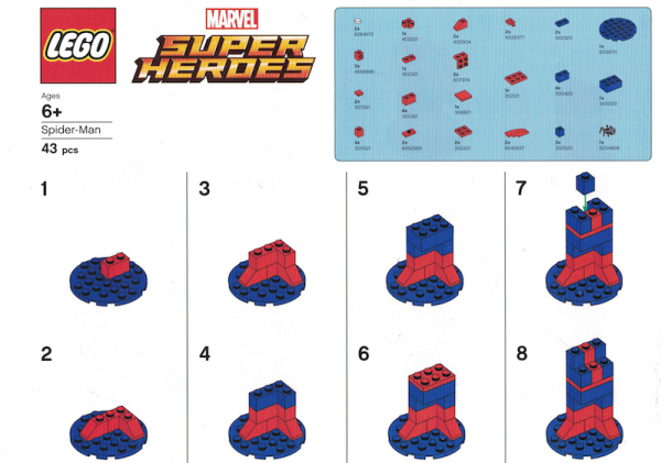 Toys R Us reveals LEGO Spider-Man Make and Take model